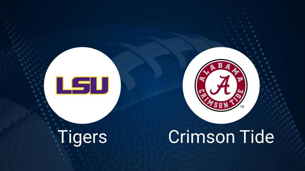 LSU vs. Alabama Predictions & Picks: Odds, Moneyline, Spread – Saturday ...