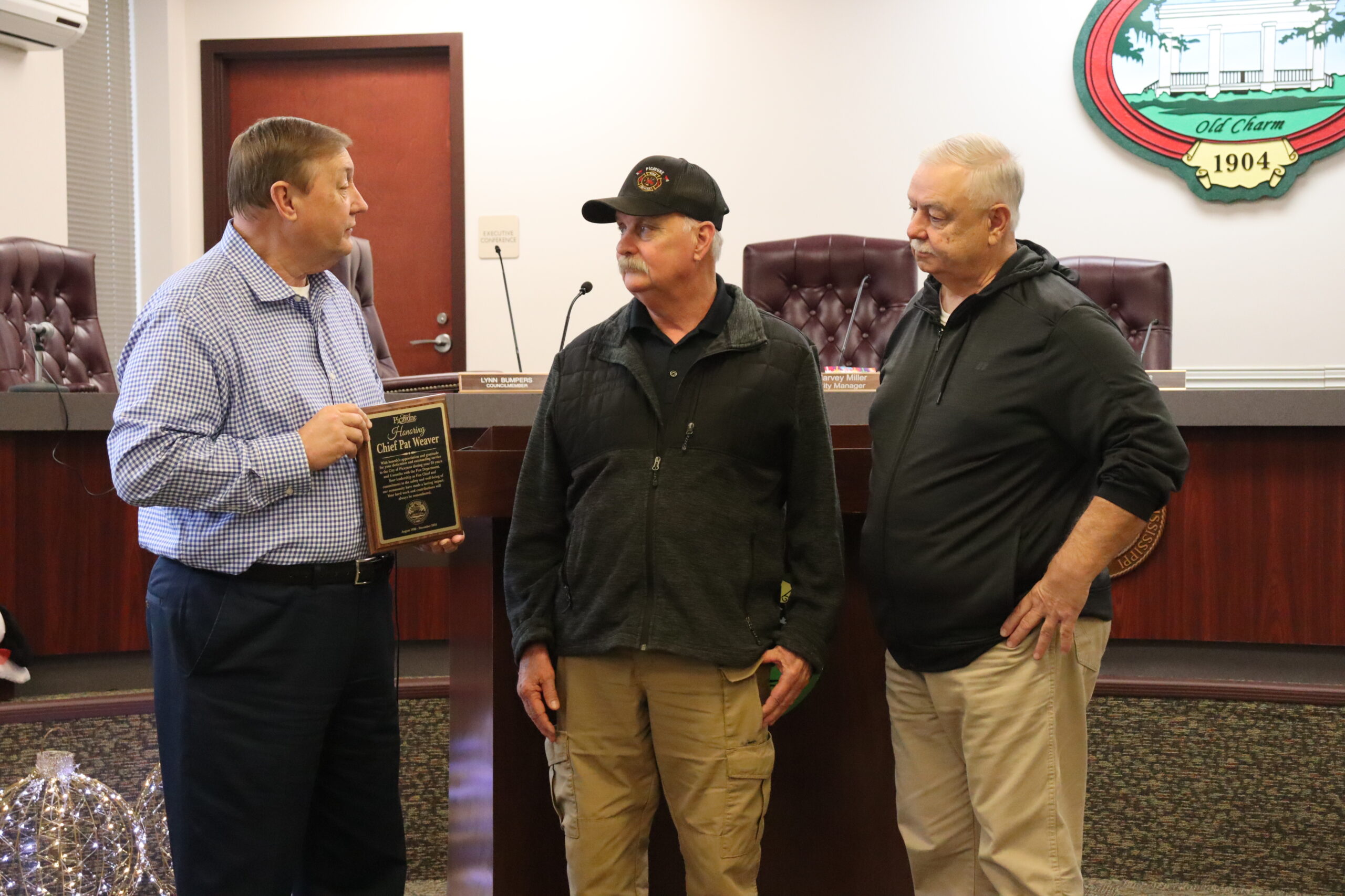 Picayune Fire Chief Pat Weaver Retires After 28 Years of Service ...