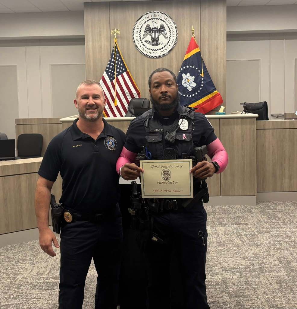 PPD awards officers for quarterly achievements | Picayune Item